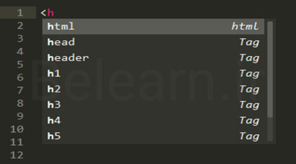 بهترین ویرایشگر کد Html و Css کمپین آموزشی بی لرن